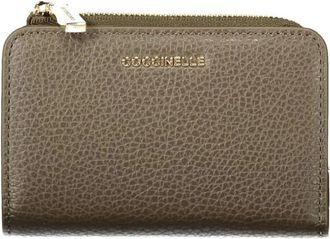 Coccinelle Ledergeldb&ouml;rse mit Rei&szlig;verschluss - - Accessories - Damen - Braun - ONE SIZE