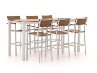 Bellagio la vita attrattiva Bellagio Fidenza 220 cm Gartenbar-Set 7-Teilig