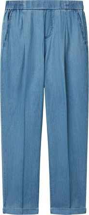 Benetton Damen Pantalone 4dhjdf079 Hose, Heller Denim 902, XS