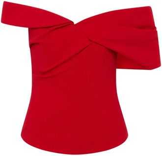 Rachel Gilbert Mattie Oberteil - Rot