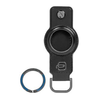 Piquadro unisex, Accessoires, Noir, Taille: ONE Size Porte-cl&eacute;s pour AirTag et Connequ 4.0