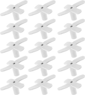 Pretyzoom 15 St&uuml;ck N&auml;hmaschinen Spulenhalter aus Robustem Kunststoff mit Kreuzgabel f&uuml;r Sichere Garnkonen Fixierung Universell Kompatibel mit Industriellen Stic