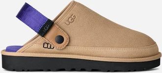 UGG Goldencoast Clog II f&uuml;r Herren in Beige, Gr&ouml;&szlig;e Wildleder