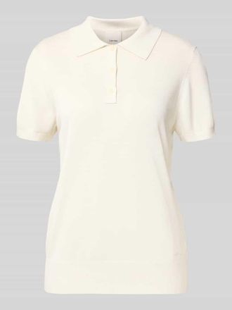 Calvin Klein Slim Fit Poloshirt aus reiner Viskose