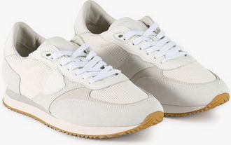 Philippe Model Baskets Blville en cuir et coton