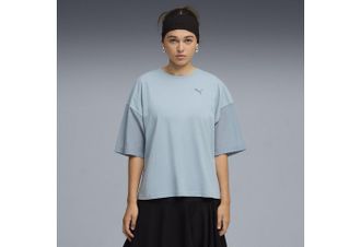 Puma T-Shirt HER Oversized T-Shirt Damen