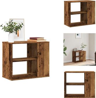 vidaXL Beistellschrank Altholz-Optik 60x30x50 cm Holzwerkstoff - Beistellschrank - Beistellschr&auml;nke - Beistelltisch - Beistelltische