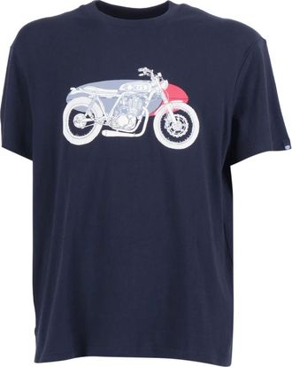 Deus Homme, Tops, Noir, Taille: S Drovers Dog T-shirt