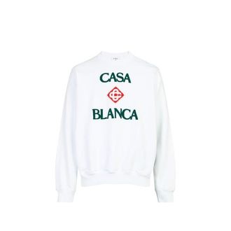 Casablanca Sweatshirt &agrave; logo en coton