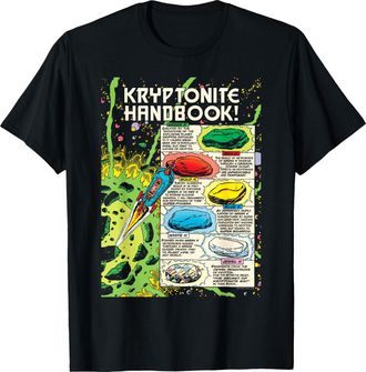 DC Comics Superman Kryptonite Handbook T-Shirt