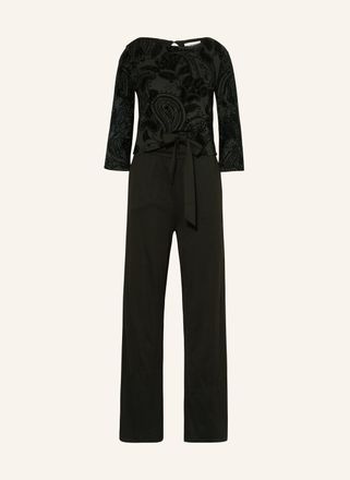 Comma Comma Jumpsuit schwarz