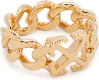 Off-white Rings - Femme - Accessoires - Jaune - Taille: 52 MM