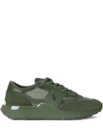 Polo Ralph Lauren Train 89 Sneakers aus Wildleder - Gr&uuml;n