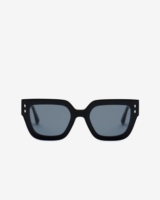 Isabel Marant Lunettes De Soleil Niby - Femme - Noir Pall-gris - Isabel Marant