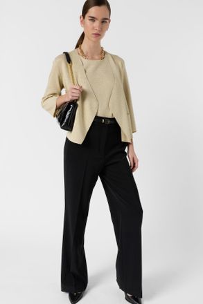 Gerard Darel Gilet en microfibre dor&eacute; - LAVINA - Moutarde