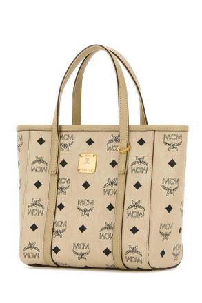 MCM Womens Printed Canvas Mini Tony Handbag I8 Borse A Mano Bag