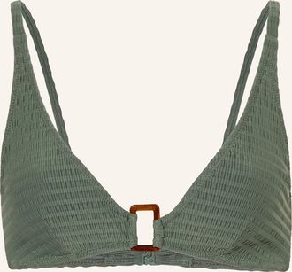 Watercult Watercult B&uuml;gel-Bikini-Top Essential Twist gruen