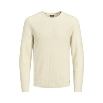 Jack & Jones Herren, Strickwaren, Wei&szlig;, 2XLGr&ouml;&szlig;e