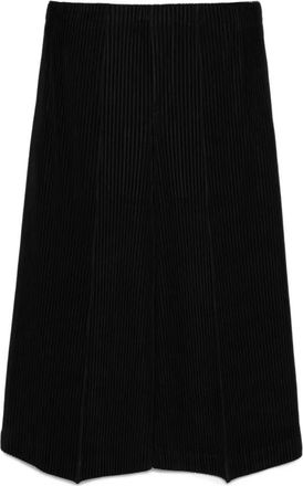 Issey Miyake Homme, Pantalons, Noir, Taille: L Cropped Pantalons