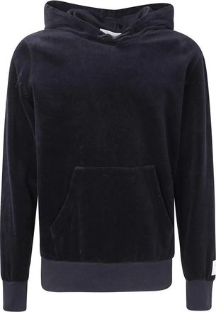 Golden Goose Homme, Sweatshirts et sweats &agrave; capuche, Noir, Taille: XL Sweat &agrave; capuche en velours avec poche kangourou