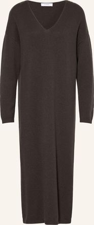 Comma Comma Strickkleid braun