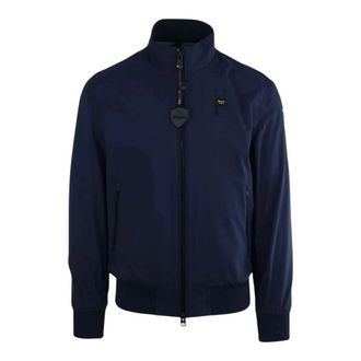 Blauer Anson Bomber - - Jackets - Herren - Blau - L