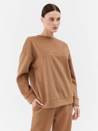 Max Mara Sweatshirt Molveno 2359260233 Braun Loose Fit
