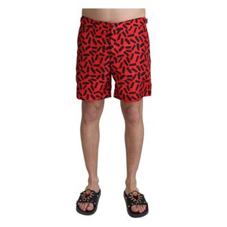 Dolce & Gabbana Homme, Maillots de bain, Multicolore, Taille: M Maillots de bain Boxershorts Rouge &Eacute;l&eacute;gant Maillots de Bain