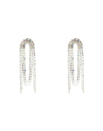 8 by YOOX MULTI DROP OVALS EARRINGS