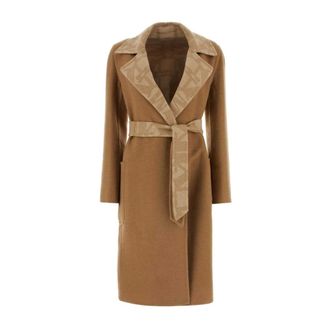 Max Mara Femme, Manteaux, Brun, Taille: 36 FR Abito