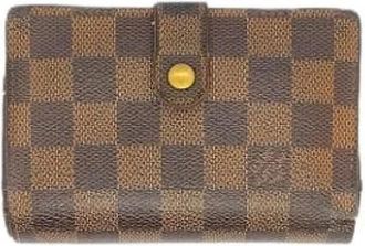 Louis Vuitton Portefeuille vintage pr&eacute;-poss&eacute;d&eacute; &agrave; deux volets - Femme - Pre-owned - Brun - Taille: ONE Size