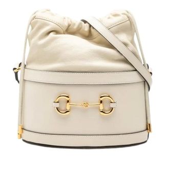 Gucci Sac seau Horsebit 1955 Pre-owned - Femme - Pre-owned - Blanc - Taille: ONE Size
