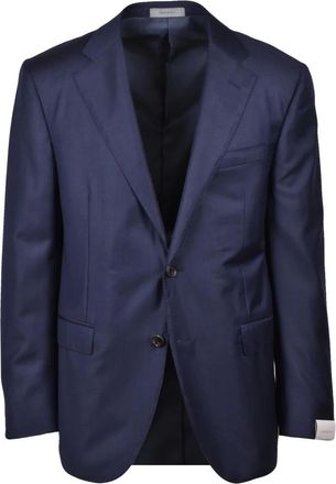 Corneliani Giacca Stondata - Homme - Vestes - Bleu - Taille: M