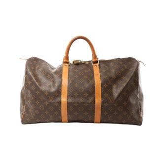 Louis Vuitton unisex, Pre-owned, Brun, Taille: ONE Size Pre-owned Keepall 50