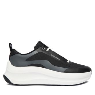 Calvin Klein Sneakers Calvin Klein Chunky Runner Laceup Mix Aop YW0YW02077 Schwarz