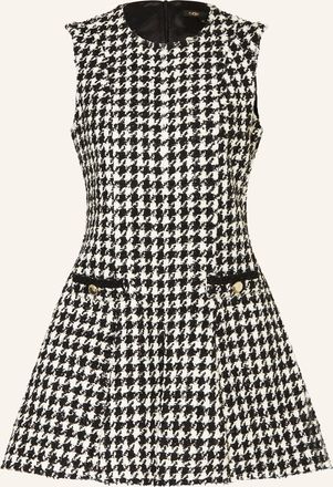 Maje Bouclé-Kleid schwarz