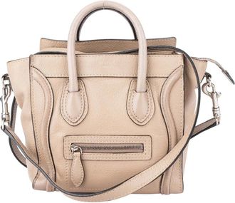 Celine Crossbody Bags - Celine Leather Luggage Handbag - Gr. unisize - in Bunt - f&uuml;r Damen