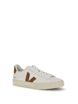 Veja Womens Campo Sneakers White_cognac Upper: Leather; Sole: Rubber