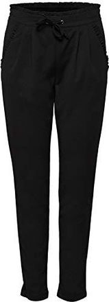 Jacqueline de Yong Only&JDY Catia New Ancle Pant JRS Noos Pantalons, Black, L/34 Femme