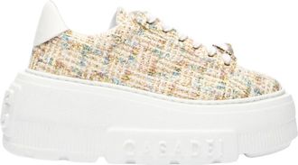 Casadei Femme, Chaussures, Multicolore, Taille: 37 1/2 EU Nexus Boucle + Perla Baskets