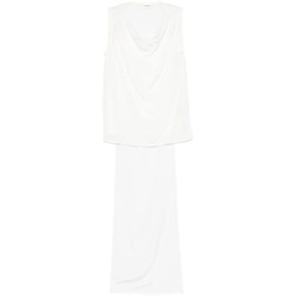 P.A.R.O.S.H. Cream Top - - Dresses - Damen - Beige - M