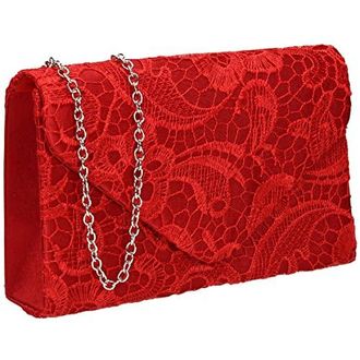 Swankyswans Rachel, Pochette Femme, Rouge, Taille Unique