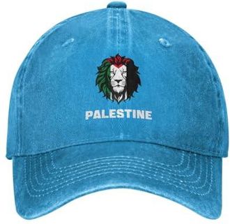 Generic Casquette De Camionneur,Drapeau Palestinien,Réglable Casquette De Sport Casual Chapeau De Golf pour Randonnée Adulte Tennis