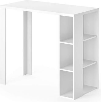Vicco Bartisch Noel, Bartresen für Esszimmer, Weiß, 120 x 60 cm