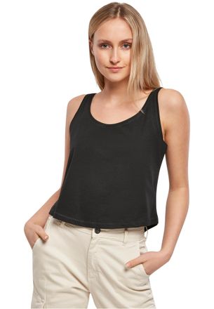 Build Your Brand Ladies Oversized Tanktop Schwarz Black S