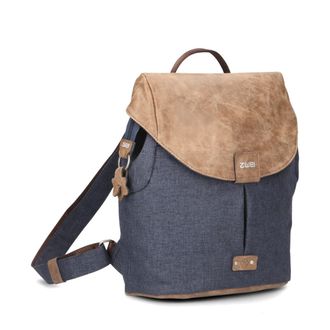 zwei Damen City-Rucksack Olli OR8 kleiner Rucksack 5 Liter Lederoptik im Vintage-Style robust strapazierf&auml;hig wasserabweisend Hauptfach mit Rei&szlig;verschluss 