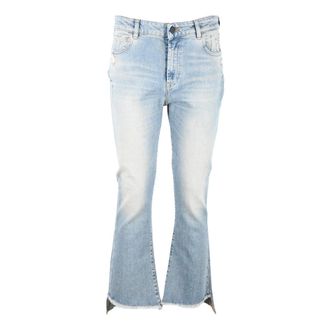 Liviana Conti Cropped Jeans - - Jeans - Damen - Blau - W30