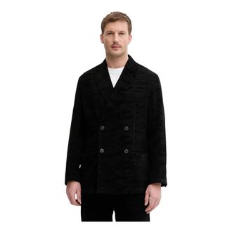 A|X Armani Exchange Zweireihiger Blazer - - Jackets - Herren - Schwarzk - 4XS