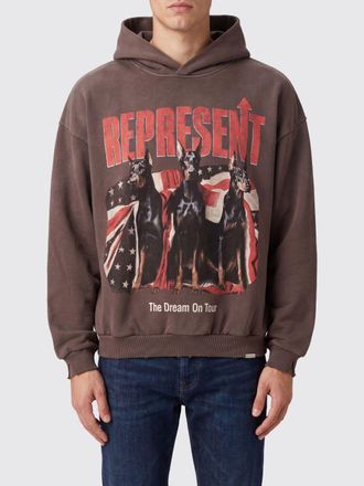 Represent Sweat &agrave; capuche en coton imprim&eacute;