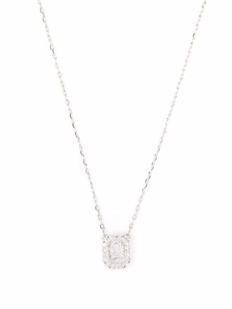 Swarovski collier à pendentif Una - Argent